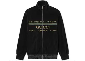 Gucci Embroidered Chenille Track Jacket