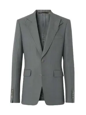 Burberry Tailored Wool Ramie Jacket