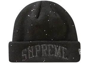 Supreme Metallic Arc Beanie - Black