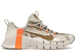 Nike Free Metcon 3 Camo - Light Bone/total Orange/yukon Brown