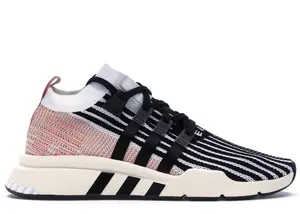 Adidas Eqt Support Mid Adv Sneakers - Cloud White/core Black/trace Pink