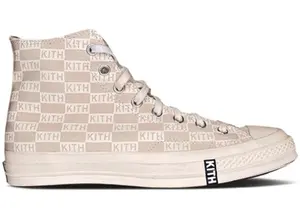 CONVERSE Chuck Taylor All Star 70 Hi Kith Monogram - Natural/egret/natural