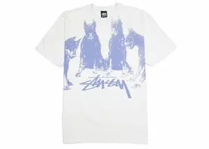 StÜssy Doberman Tee Shirt Fog