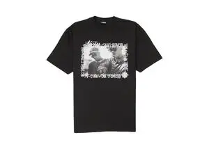 StÜssy Gang Starr Take It Personal Tee Shirt - Black