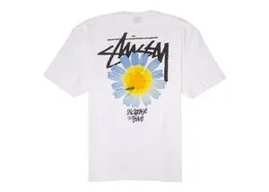 StÜssy Itp Flower Tee Shirt - White