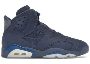 JORDAN 6 Retro Sneakers - Diffused Blue/court Purple