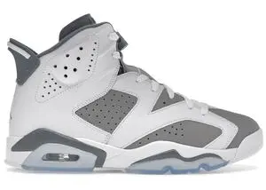 JORDAN Air Jordan 6 Retro Sneakers White/medium Grey/cool Grey