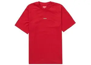 Supreme Typewriter Short Sleeve Top - Red
