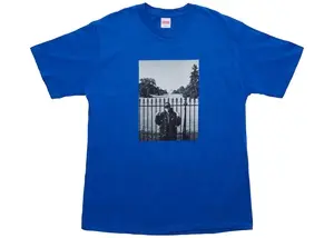 Supreme Undercover/public Enemy White House Tee Shirt - Royal