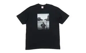 Supreme Undercover/public Enemy White House Tee Shirt - Black