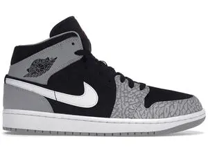 JORDAN 1 Mid Se Elephant Print Sneakers