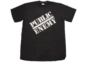 Supreme Undercover/public Enemy Tee Shirt - Black