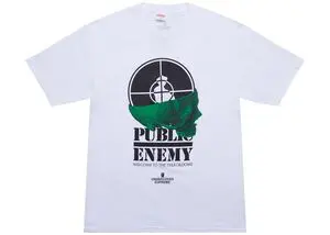 Supreme Undercover/public Enemy Terrordome Tee Shirt - White