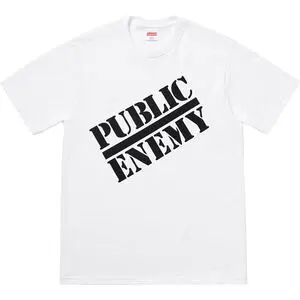 Supreme Undercover/public Enemy Tee Shirt - White
