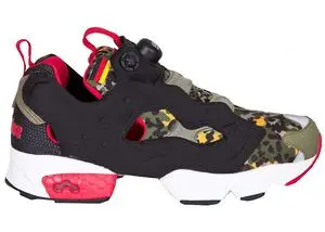 REEBOK Instapump Fury Og Solebox Camo Sneakers - Black/cargo/red