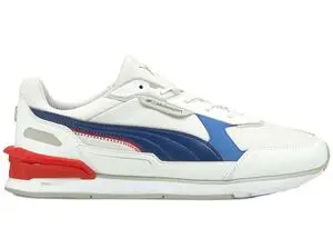 PUMA Low Racer Bmw M Motorsport Sneakers - Puma White/estate Blue/fiery Red