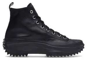 CONVERSE Run Star Hike Hi Triple Leather - Black