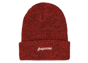 Supreme Twisted Loose Gauge Beanie Neon Orange