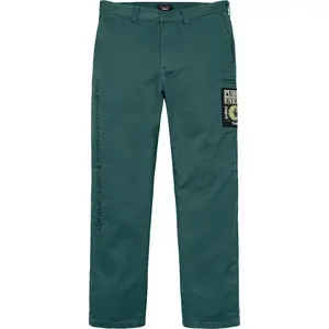 Supreme Undercover/public Enemy Work Pant - Dusty Teal