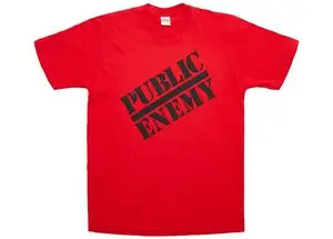 Supreme Undercover/public Enemy Tee Shirt - Red
