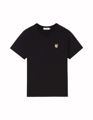 Maison Kitsuné Fox Head Patch Classic Tee - Black