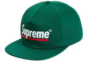 Supreme 5-panel Cap - Green