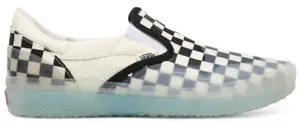 VANS Checkerboard Slip-on Sneakers - Checkerboard/marshmallow