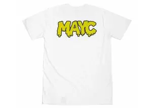 MAYC Mutant Ape Yacht Club T-shirt - White/yellow