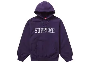 Supreme Varsity Hooded Sweatshirt - Dark Purple