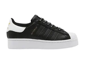 Adidas Superstar Bold Sneakers - Core Black/cloud White/gold Metallic
