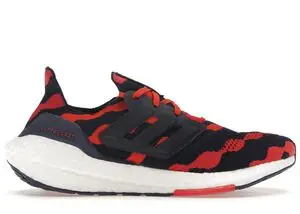 Adidas Ultra Boost 22 Marimekko Parley Sneakers - Lush Red/collegiate Navy Blue/collegiate Orange