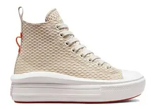 CONVERSE Chuck Taylor All Star Move Hi Future Utility - String/vintage White/fire Pit