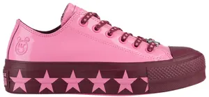 CONVERSE Chuck Taylor All Star Lift Ox - Pink/black