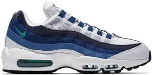 Nike Air Max 95 Sneakers - White/emerald Green/court Blue