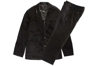 Men's Black Velvet Suits
