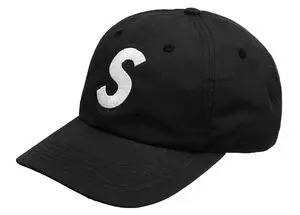 Supreme Ventile S Logo 6-panel Cap - Black