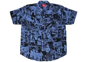 Supreme Vibrations Rayon Shirt - Royal
