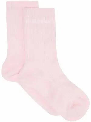 Burberry Logo Socks - Pink