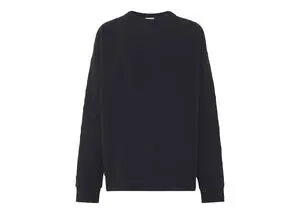 Burberry Logo Embossed Cotton Sweatshirt