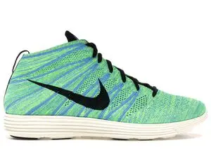 Nike Lunar Flyknit Chukka - Blue Glowone-colorblackone-colorvoltone-colorsail