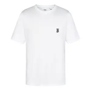 Burberry Monogram Motif Logo T-shirt - White