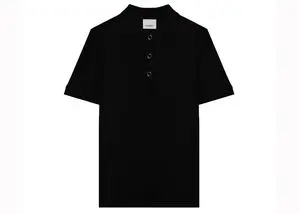 Burberry Monogram Motif Piqué Polo Shirt