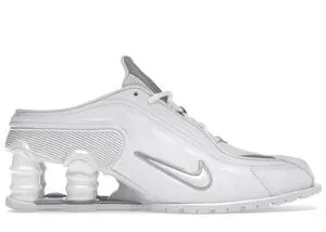 Nike Nike Shox MR4 Mule Martine Rose White/metallic Silver