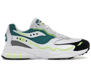 Saucony 3d Grid Hurricane Sneakers - White/green