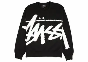 StÜssy Stock Sweater - Black