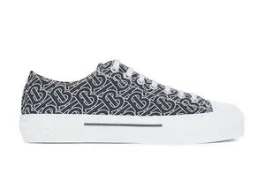 Burberry Monogram Print Cotton Low-top Sneaker