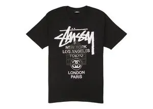 StÜssy X Dover Street Market T-shirt - Black