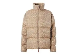 Burberry Jacquard Puffer Jacket