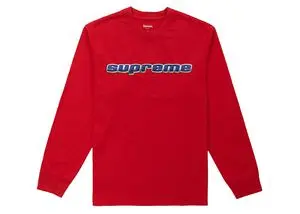 Supreme Chrome Logo Long Sleeve Top