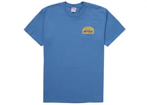 Supreme Chrome Tee Shirt - Dusty Light Royal